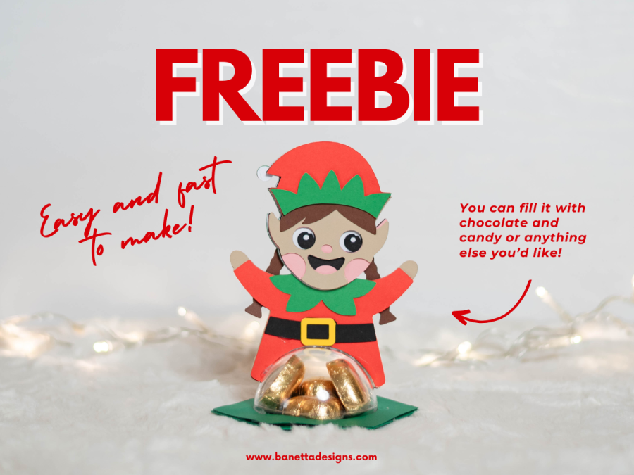 ELF GIRL FREEBIE - BanettaDesigns