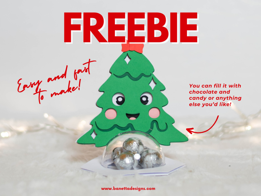 CHRISTMAS TREE FREEBIE - BanettaDesigns