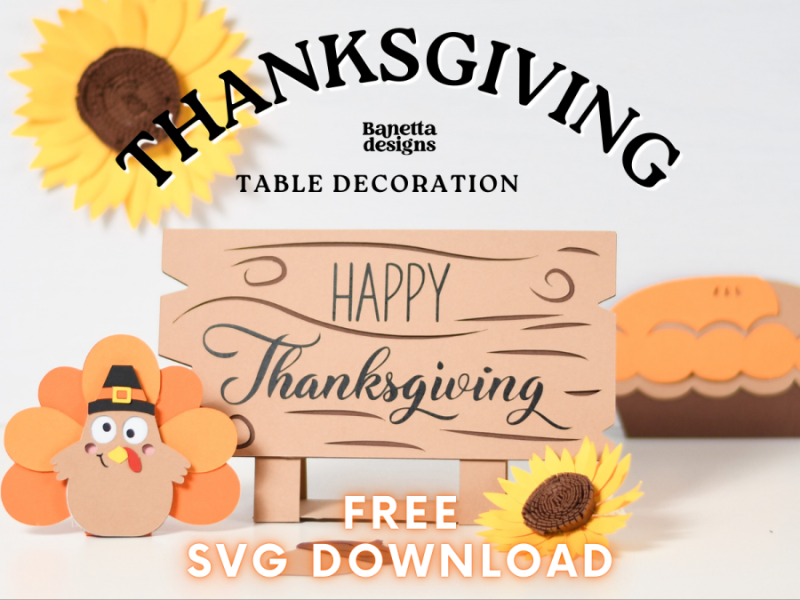 THANKSGIVING DECOR - FREEBIE - BanettaDesigns